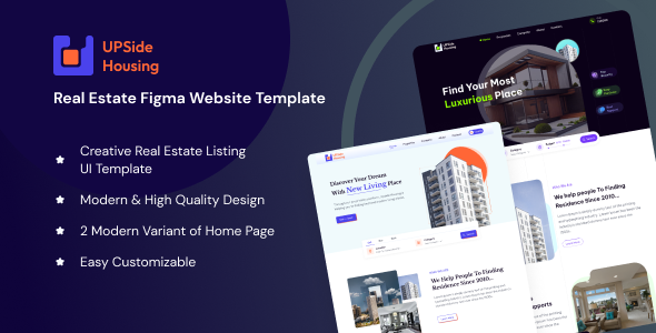 Upside Real Estate Html Template by Notion_hive | ThemeForest