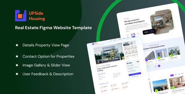 Upside Real Estate Html Template by Notion_hive | ThemeForest