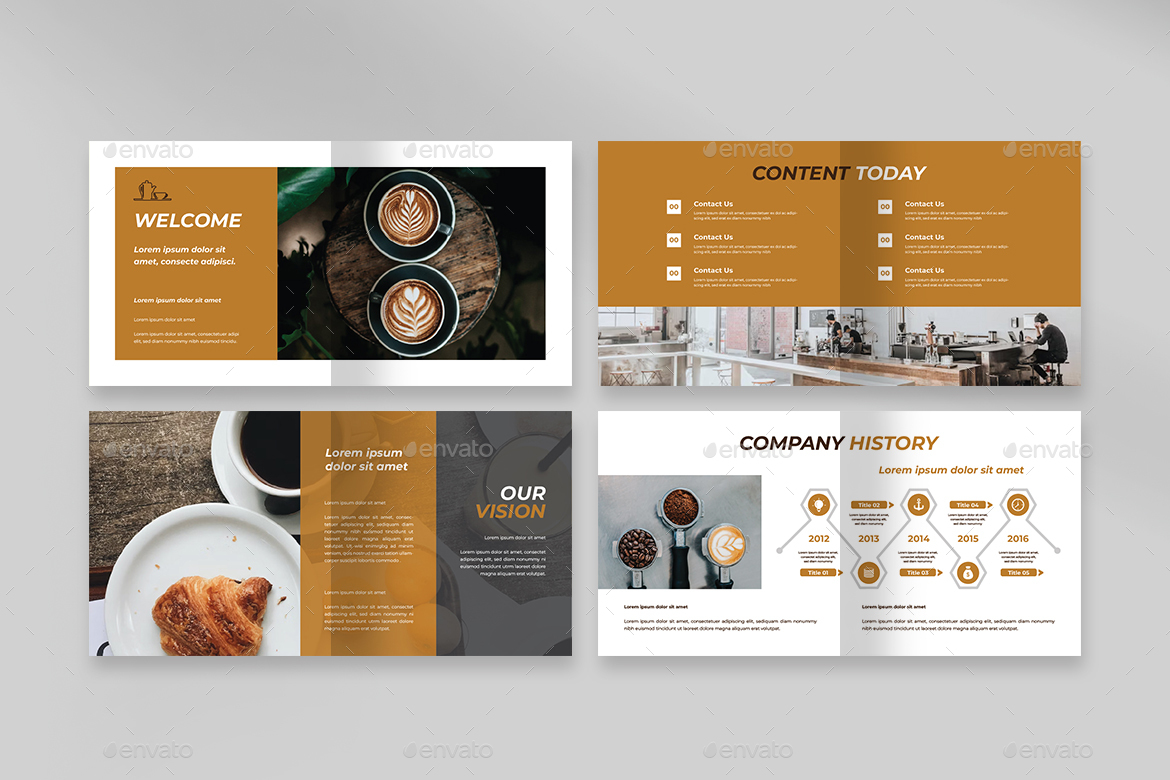 Company Catalog Template, Print Templates | GraphicRiver