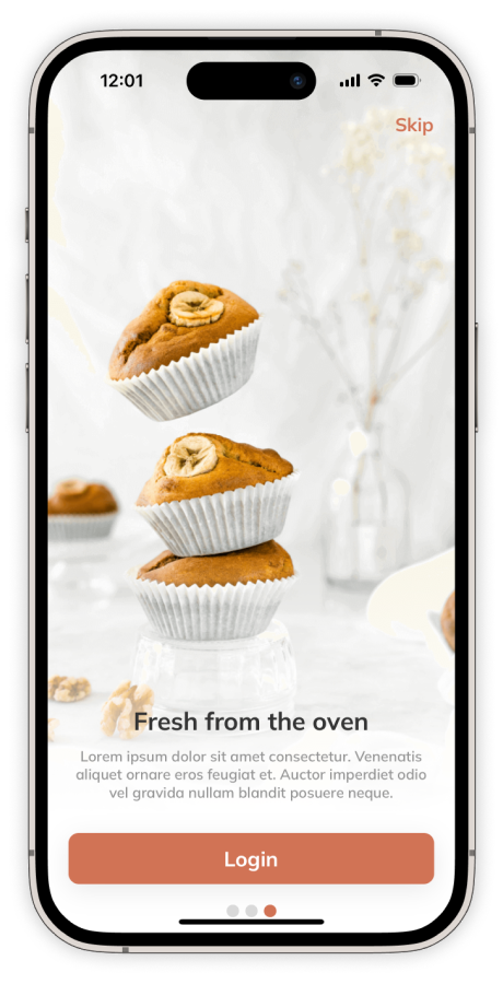 Online Bakery Store App Template in React Native | FDBakery by ...