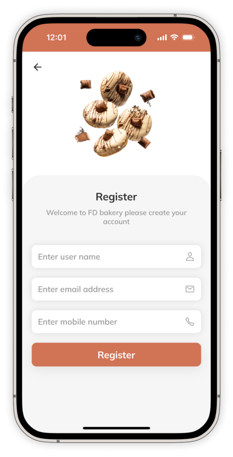 Online Bakery Store App Template in React Native | FDBakery by ...