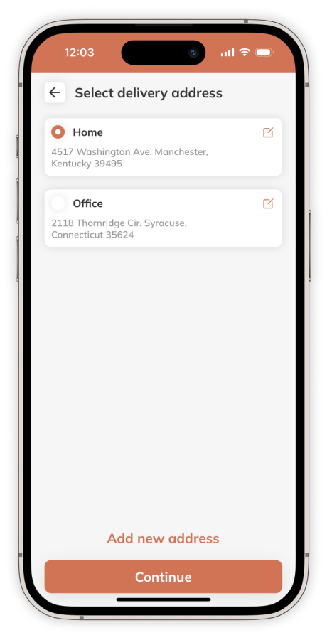 Online Bakery Store App Template in React Native | FDBakery by ...