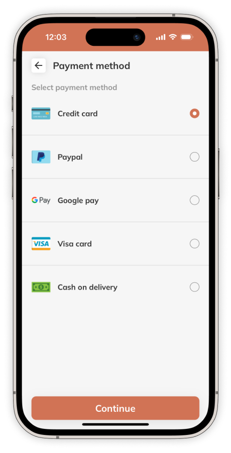 Online Bakery Store App Template in React Native | FDBakery by ...