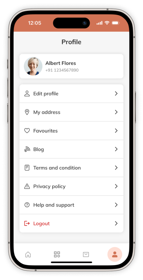 Online Bakery Store App Template in React Native | FDBakery by ...