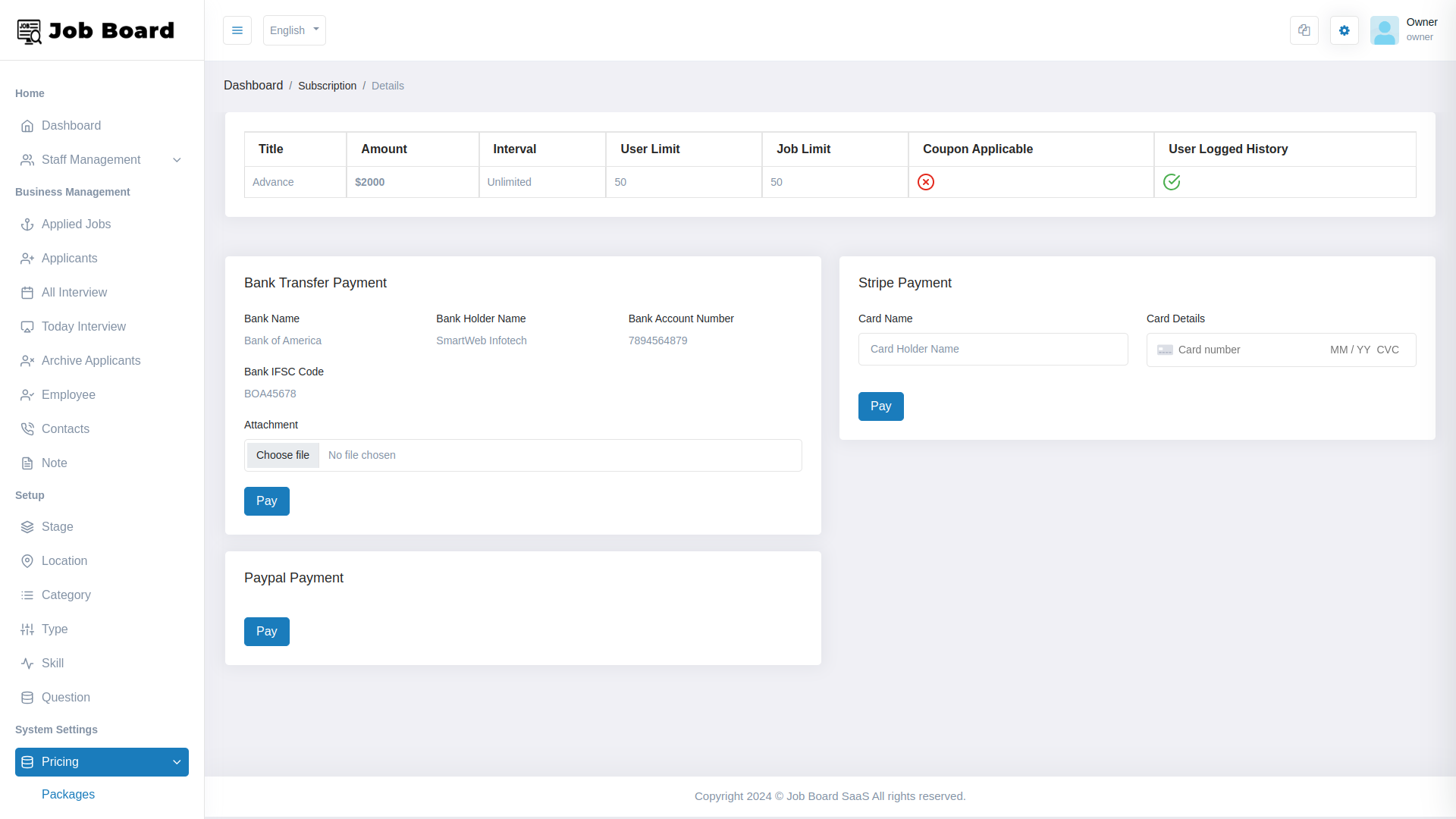 Job Board SaaS - Job Portal Management System by smartwebinfotech ...