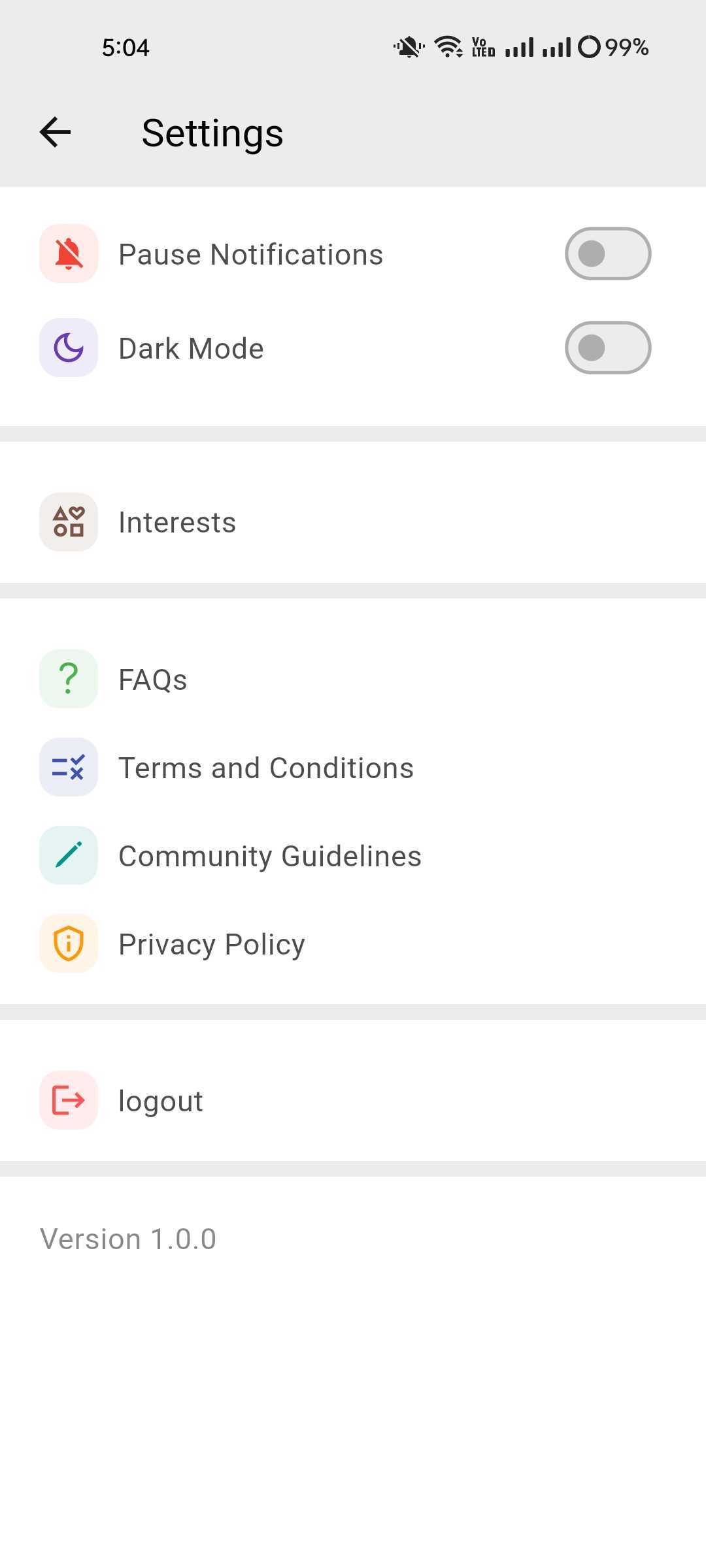 Club 92- Flutter Modern1 Clubhouse Audio UI Kit | Audio Room App ...