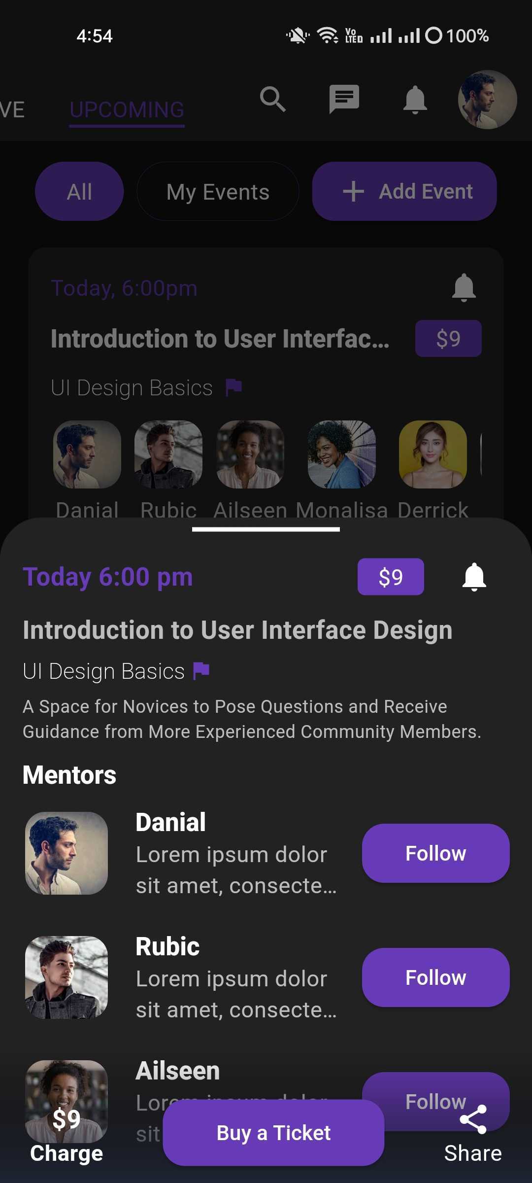Club 92- Flutter Modern1 Clubhouse Audio UI Kit | Audio Room App | Clubhouse App by digital_u