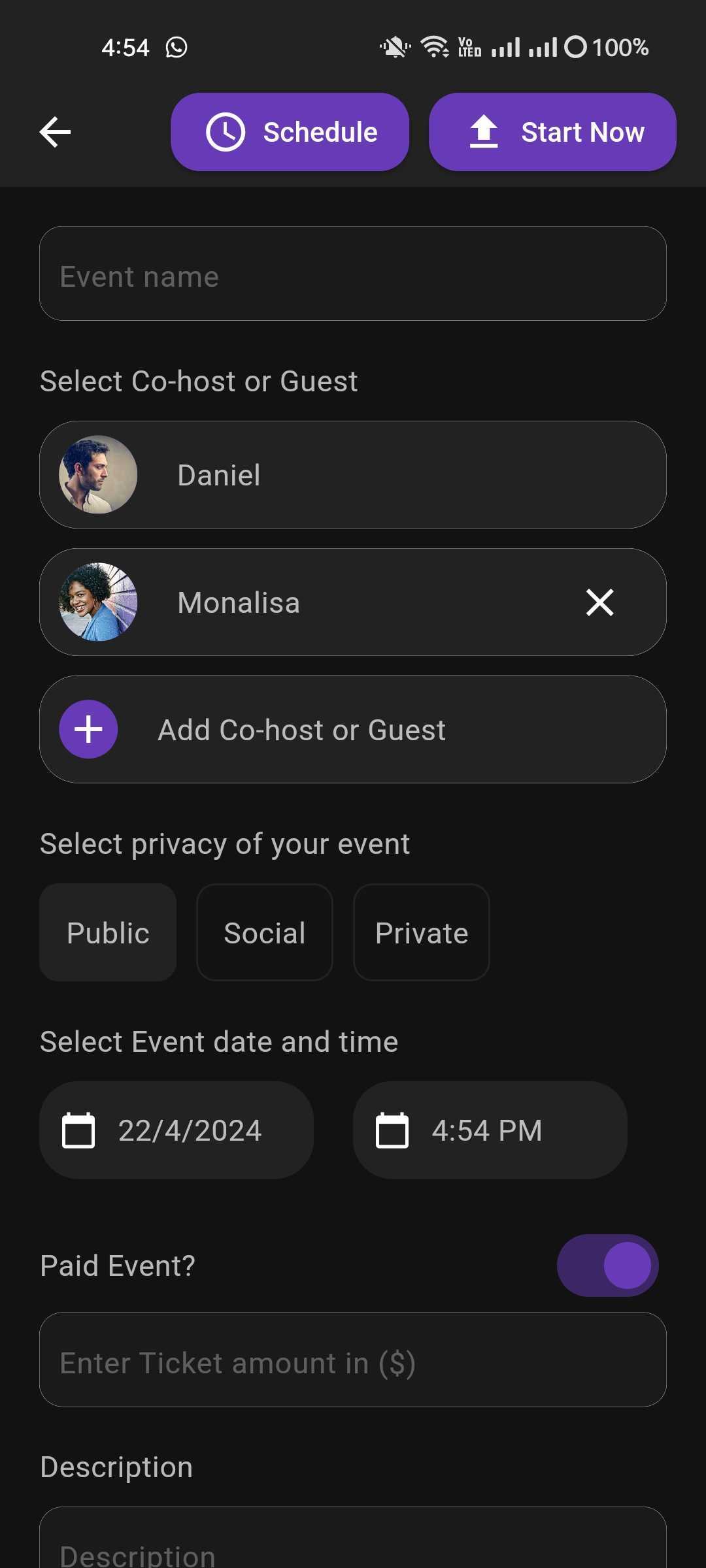 Club 92- Flutter Modern1 Clubhouse Audio UI Kit | Audio Room App ...