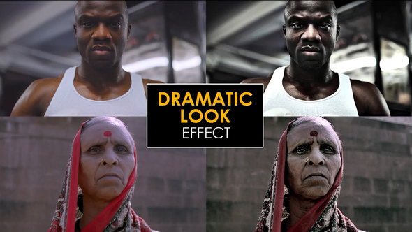 Dramatic Look Effects | After Effects, After Effects Project Files