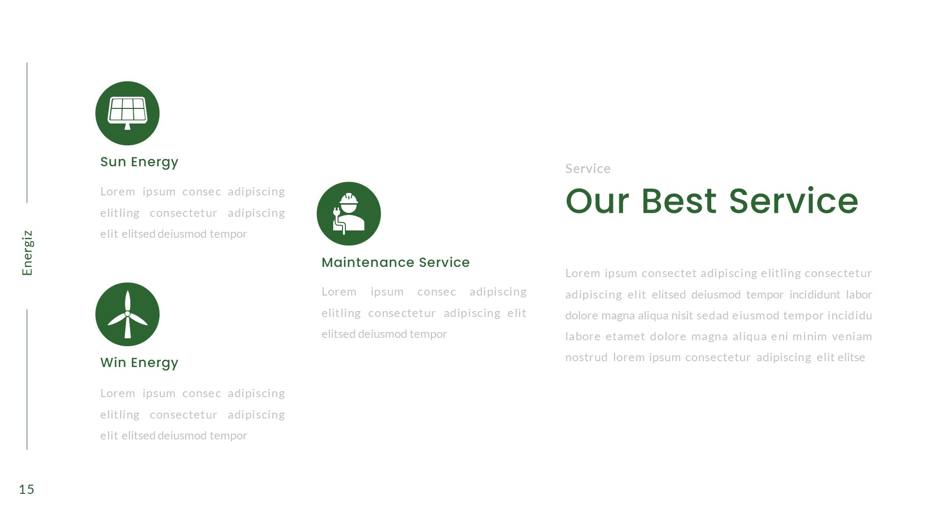 Energiz – Solar Energy Google Slides Template, Presentation Templates