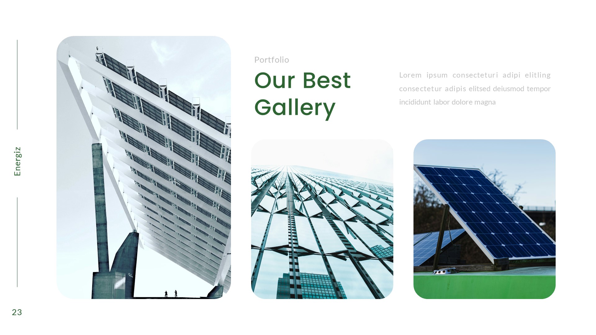 Energiz – Solar Energy Google Slides Template, Presentation Templates