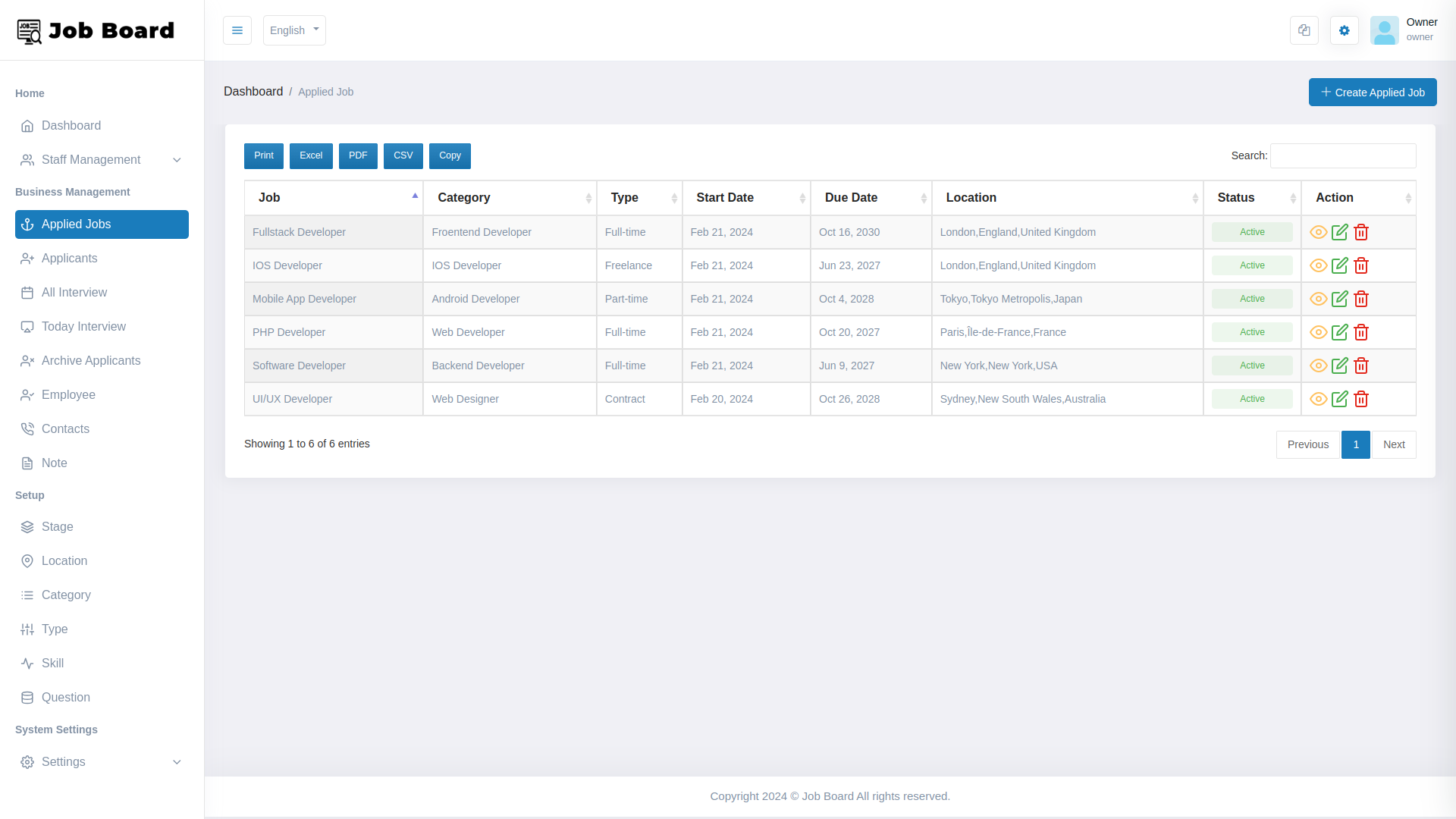 Job Board - Job Portal Management System by smartwebinfotech | CodeCanyon