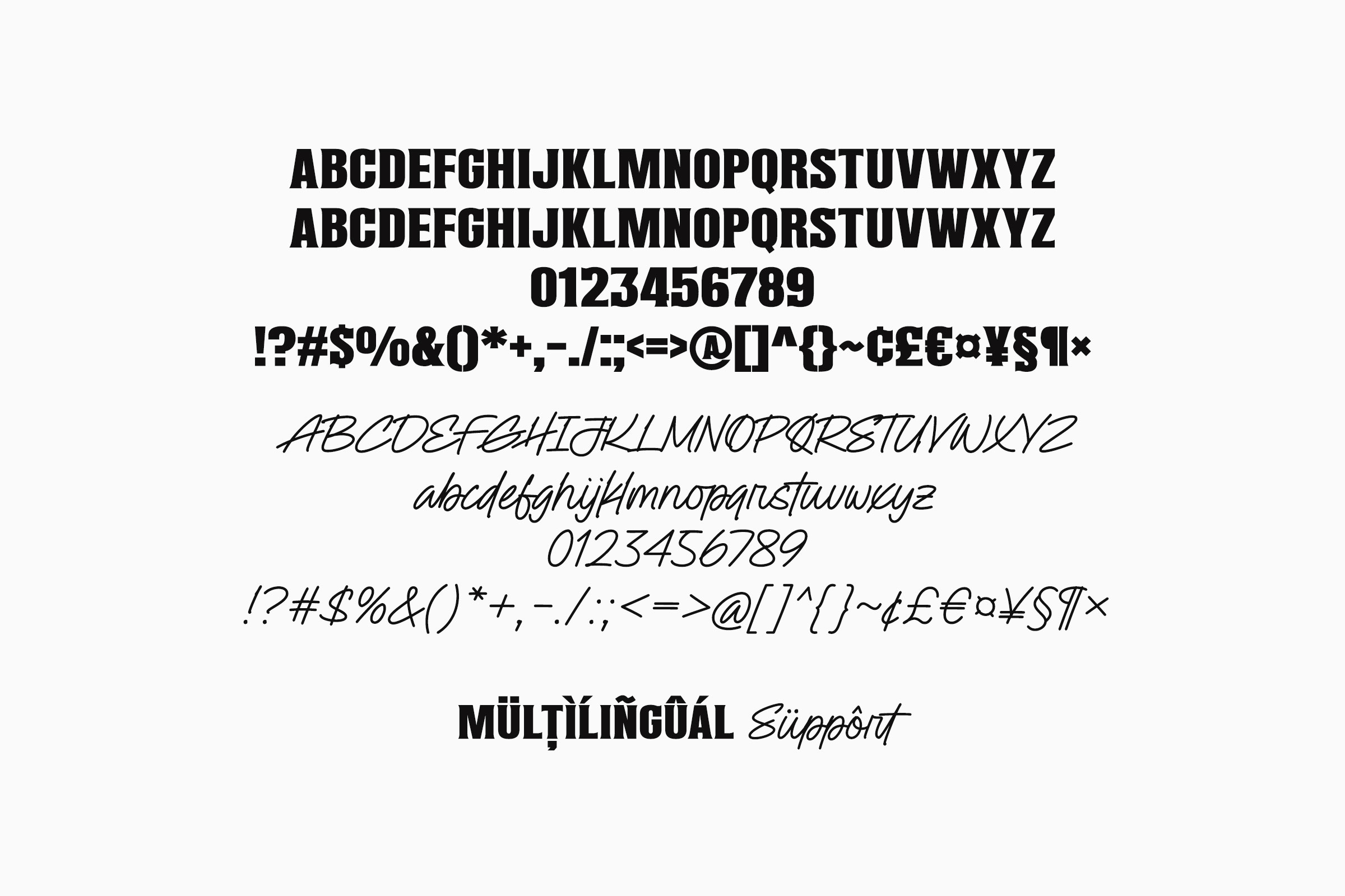 Budoin - Font Duo, Fonts | GraphicRiver