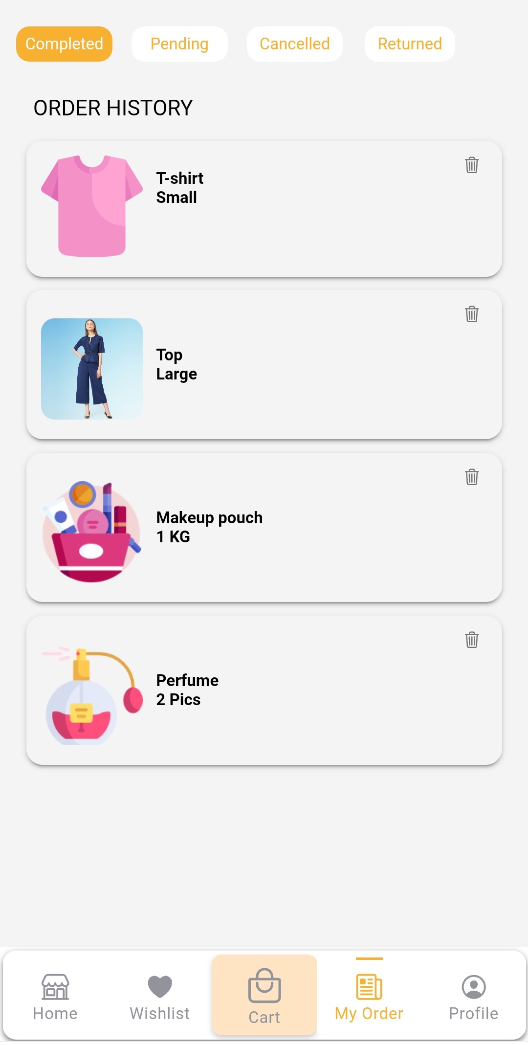 Ionic App UI Kit for Online Shopping by k29solutions | CodeCanyon
