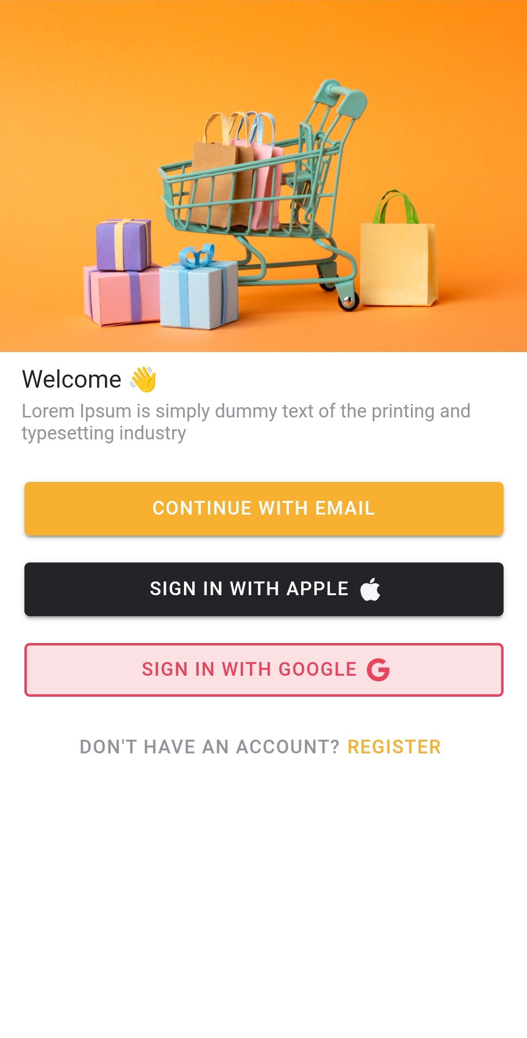 Ionic App UI Kit for Online Shopping by k29solutions | CodeCanyon