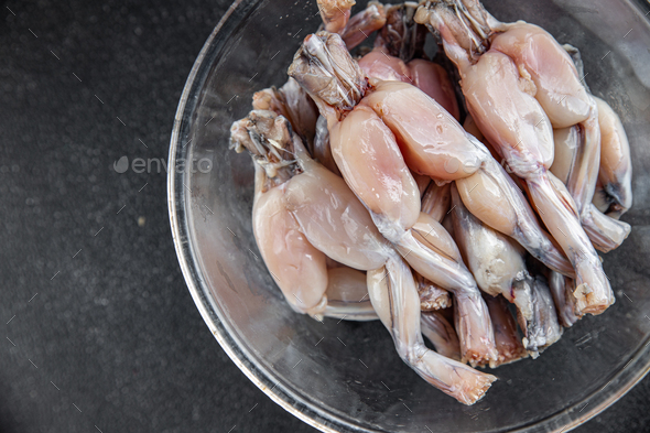 frog leg food meat french cuisine fresh cooking meal food snack on the ...