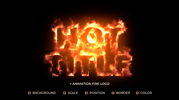 Realistic Fire Title and Logo, Premiere Pro Templates | VideoHive