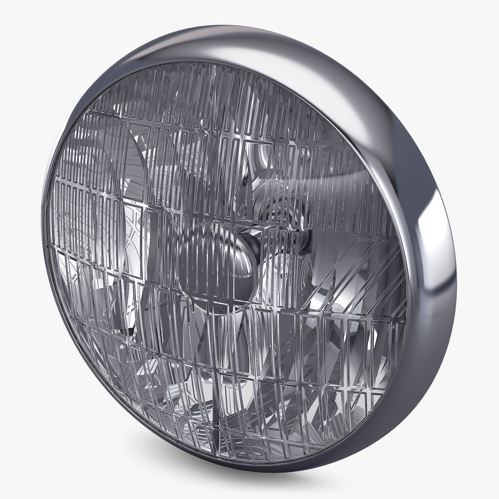Classic Round Headlight v 1 by Zurel | 3DOcean