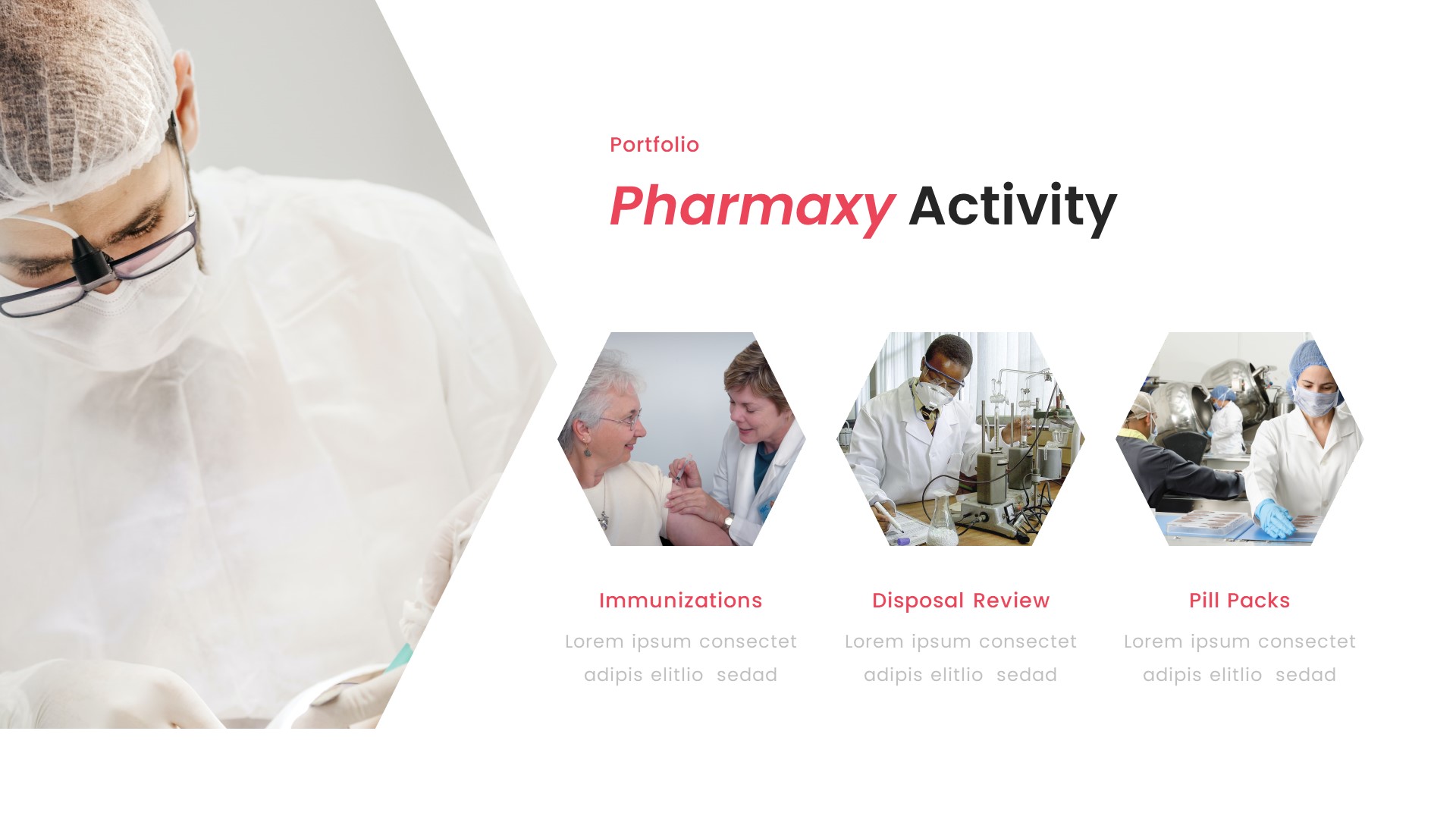 Pharmaxy – Pharmacy Google Slides Template, Presentation Templates