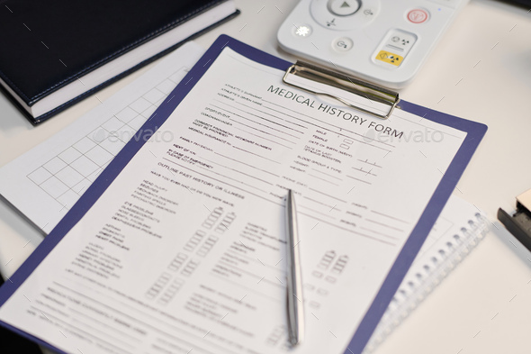 Medical Record Paper Form Stock Photo by AnnaStills | PhotoDune