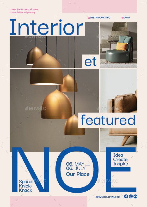 Interior Flyer, Print Templates | GraphicRiver