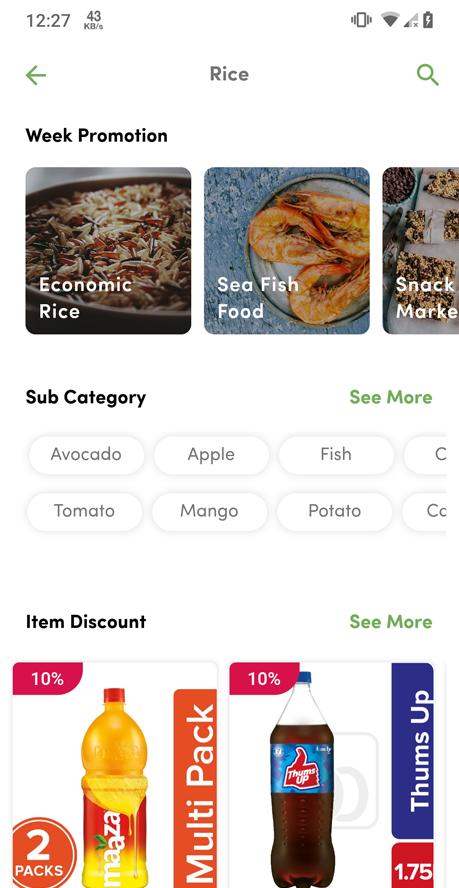 GoMart - Flutter Grocery Store App in flutter 3.0 by JeffDevelopers