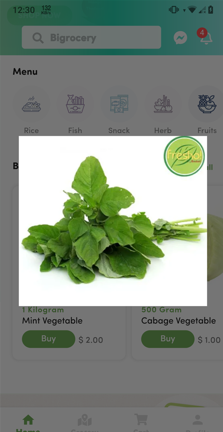 GoMart - Flutter Grocery Store App in flutter 3.0 by JeffDevelopers