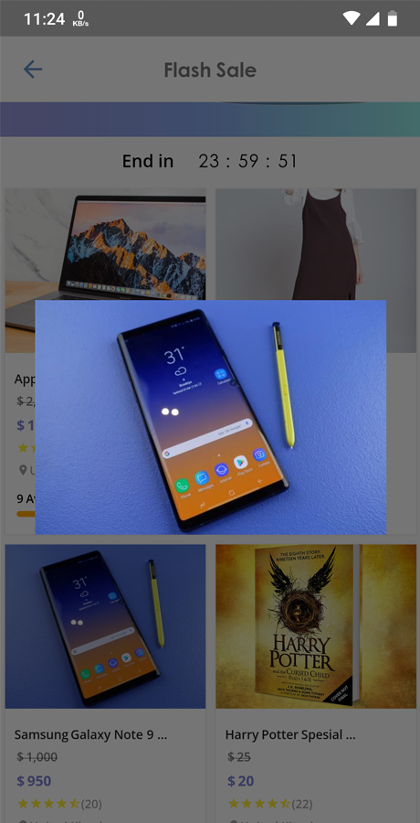 Treva Shop React Native ecommerce template in react native by JeffDevelopers