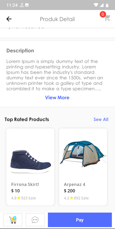 Treva Shop React Native ecommerce template in react native by JeffDevelopers