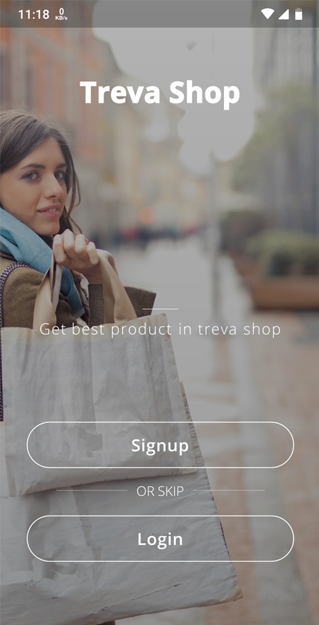 Treva Shop React Native ecommerce template in react native by JeffDevelopers