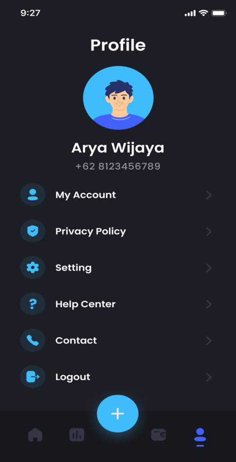 Wallet Finance App | UI Kit | Ionic | Figma FREE | Walley by FlutterVision