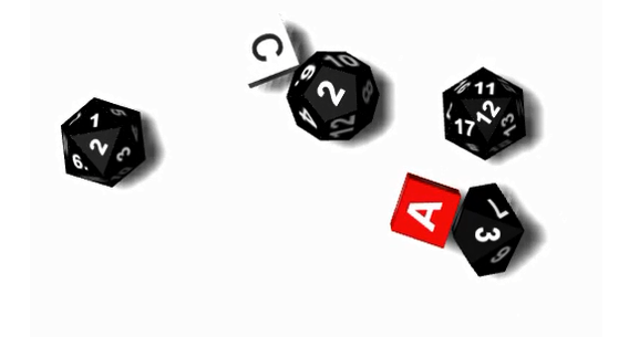 Rolling The Dices - Multipurpose 3d dices for games by albertestra