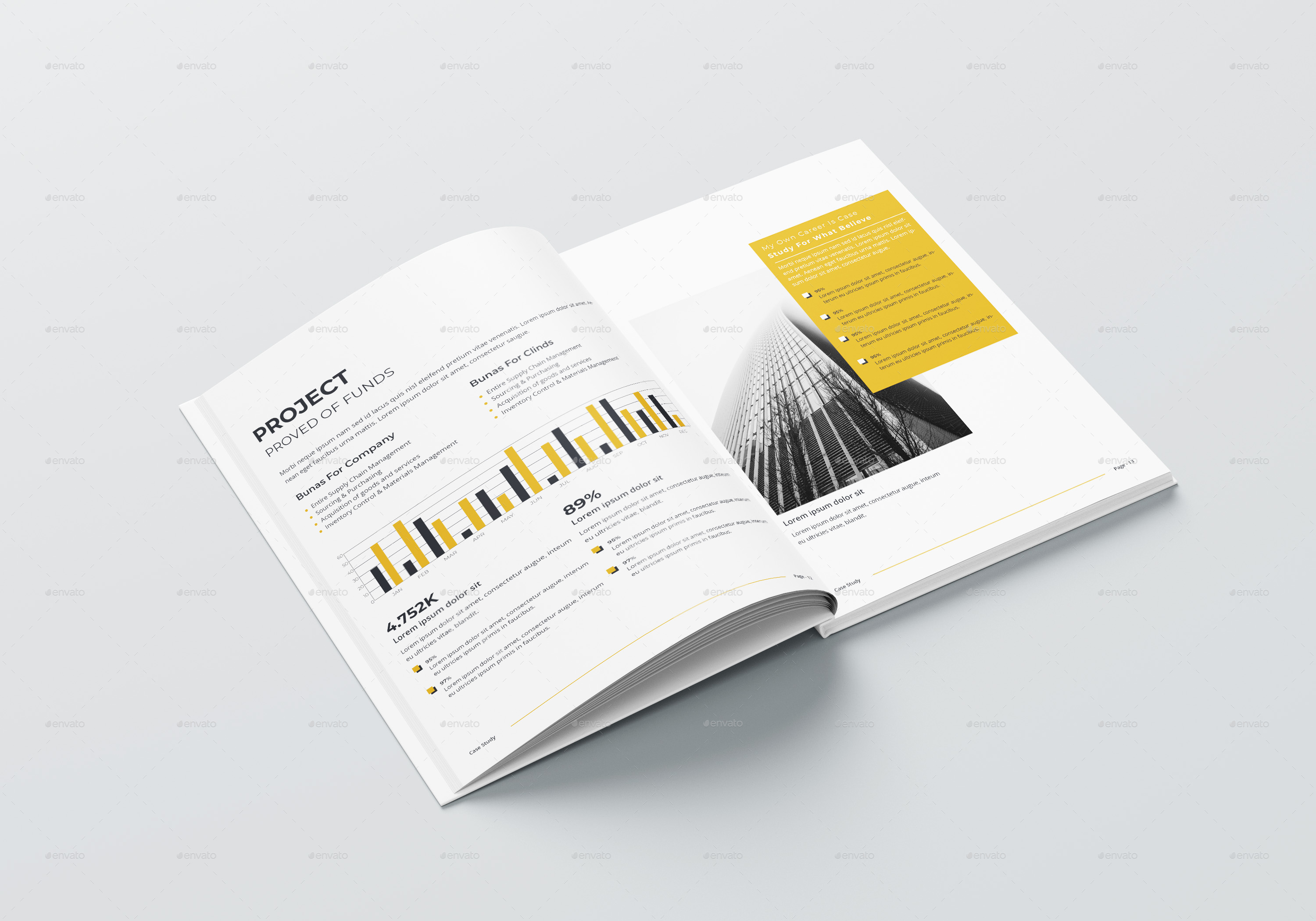 Case Study Booklet, Print Templates | GraphicRiver