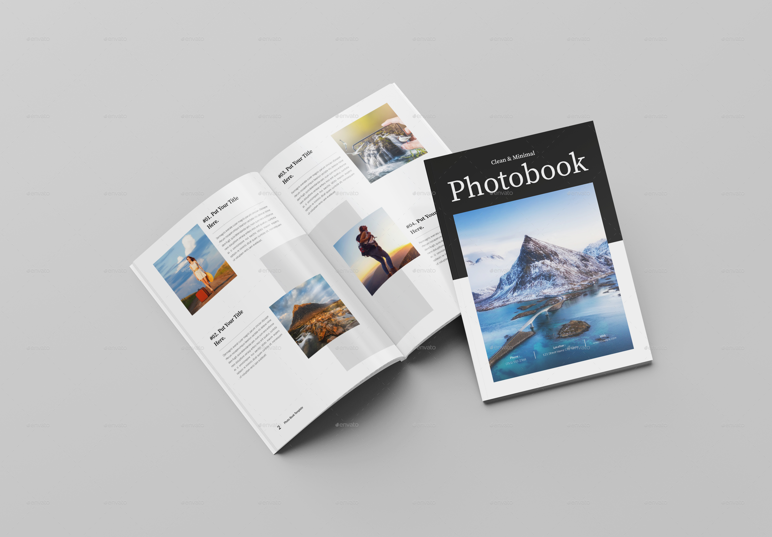 Photo Book Template, Print Templates | GraphicRiver