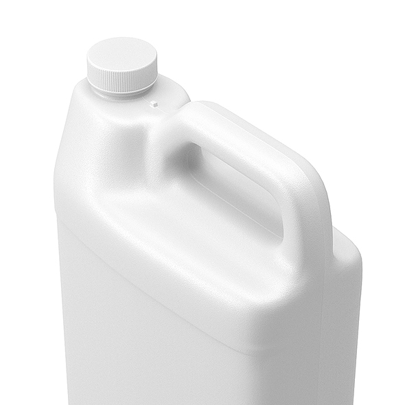 Plastic F-Style Bottle 1 Gallon by ShineLine | 3DOcean
