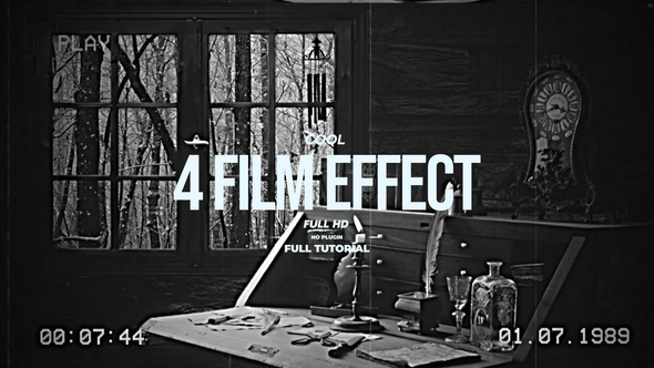 4 Film Effects, After Effects Project Files | VideoHive