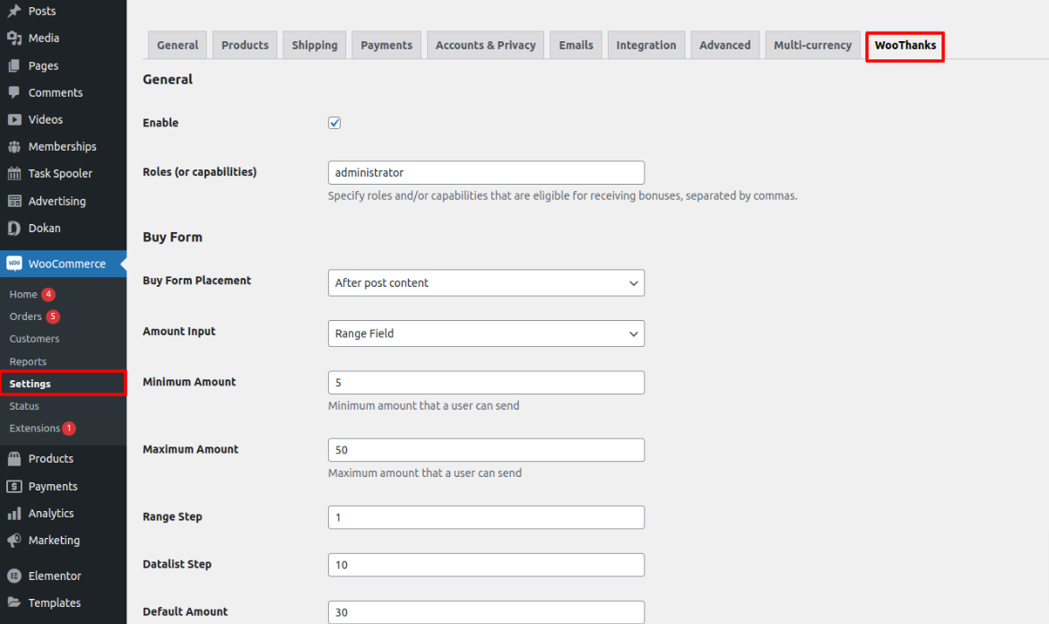 WooThanks - WooCommerce Bonus Plugin by phpface | CodeCanyon