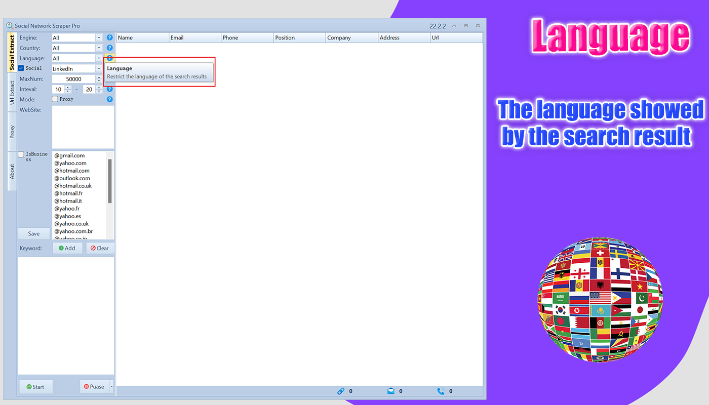 Social Network Data Scraper Pro by IonicStudio | CodeCanyon