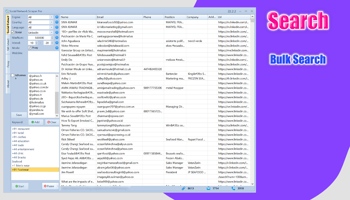 Social Network Data Scraper Pro by IonicStudio | CodeCanyon