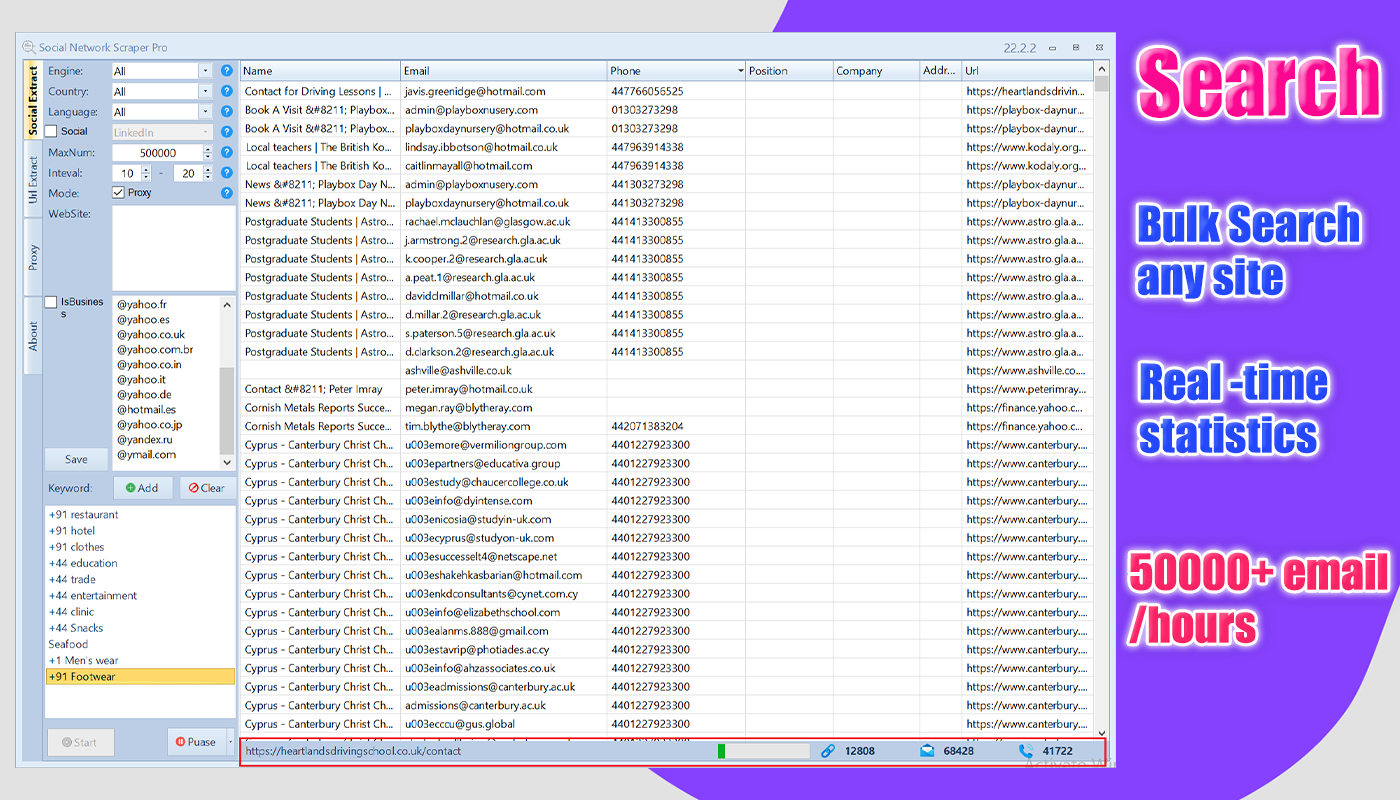 Social Network Data Scraper Pro by IonicStudio | CodeCanyon