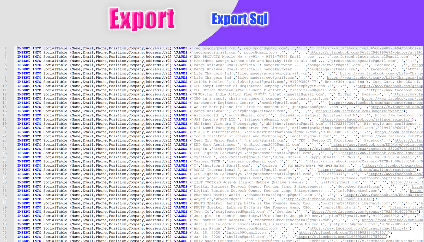 Social Network Data Scraper Pro by IonicStudio | CodeCanyon