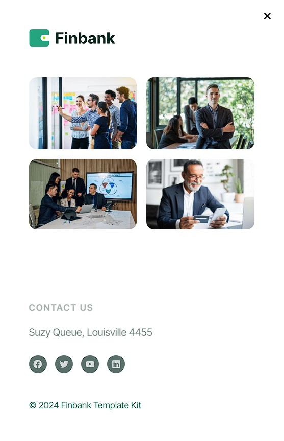 Finbank - Digital Banking & Fintech Elementor Template Kit by deverust