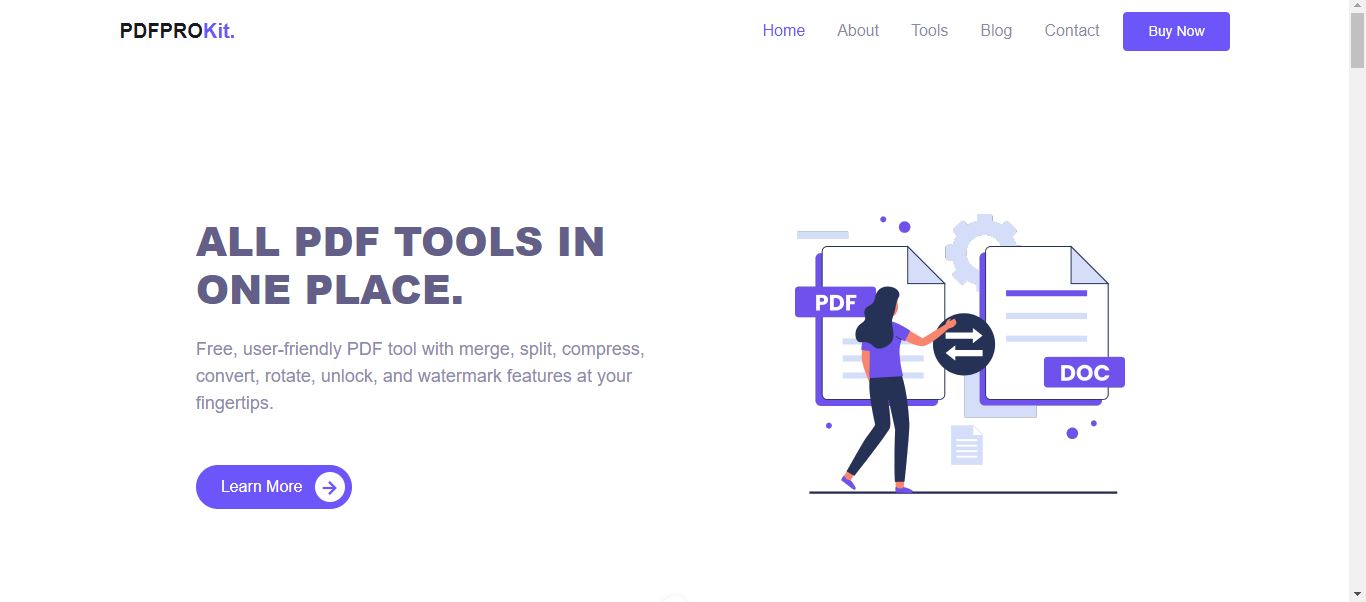 PDFPro Kit - PDF Tools HTML Template by Amanetali44 | CodeCanyon