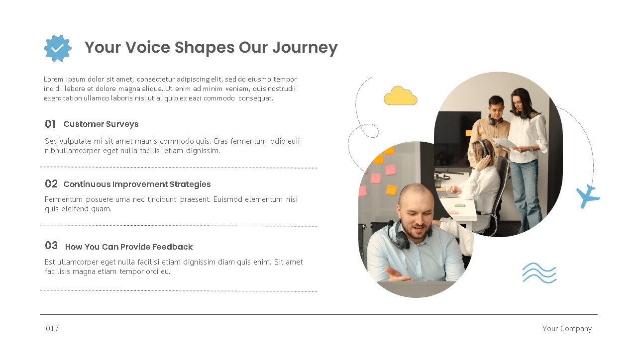 Blue Yellow Minimalist UI Pitch Deck Google Slide Presentation Template ...