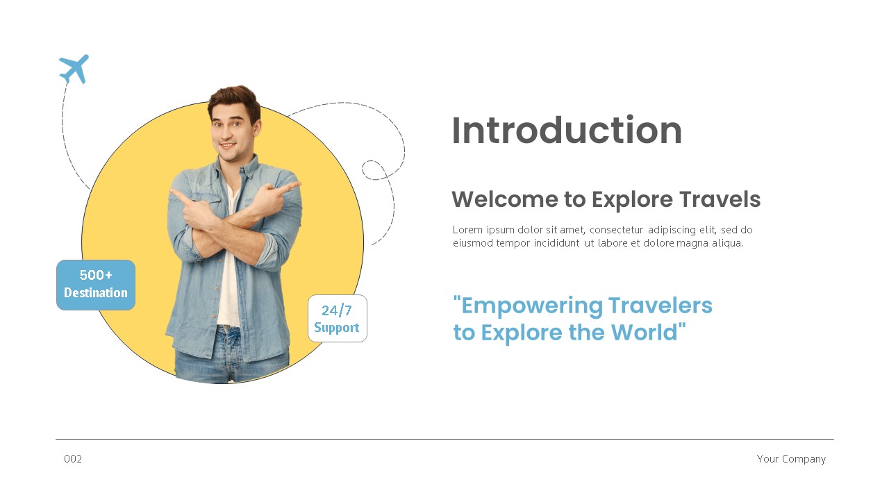 Blue Yellow Minimalist UI Pitch Deck Google Slide Presentation Template ...