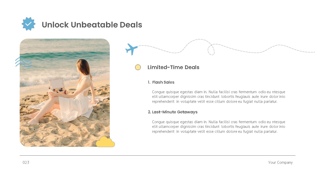 Blue Yellow Minimalist UI Pitch Deck Google Slide Presentation Template ...