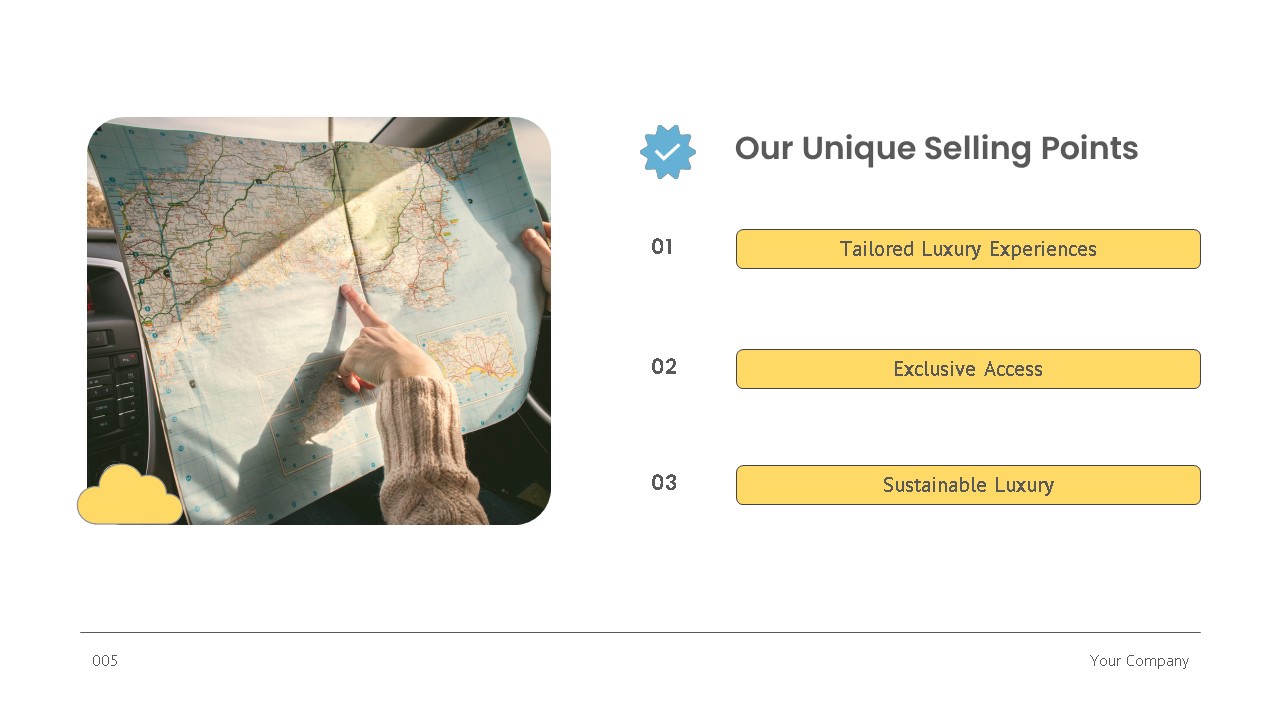 Blue Yellow Minimalist UI Pitch Deck Google Slide Presentation Template ...