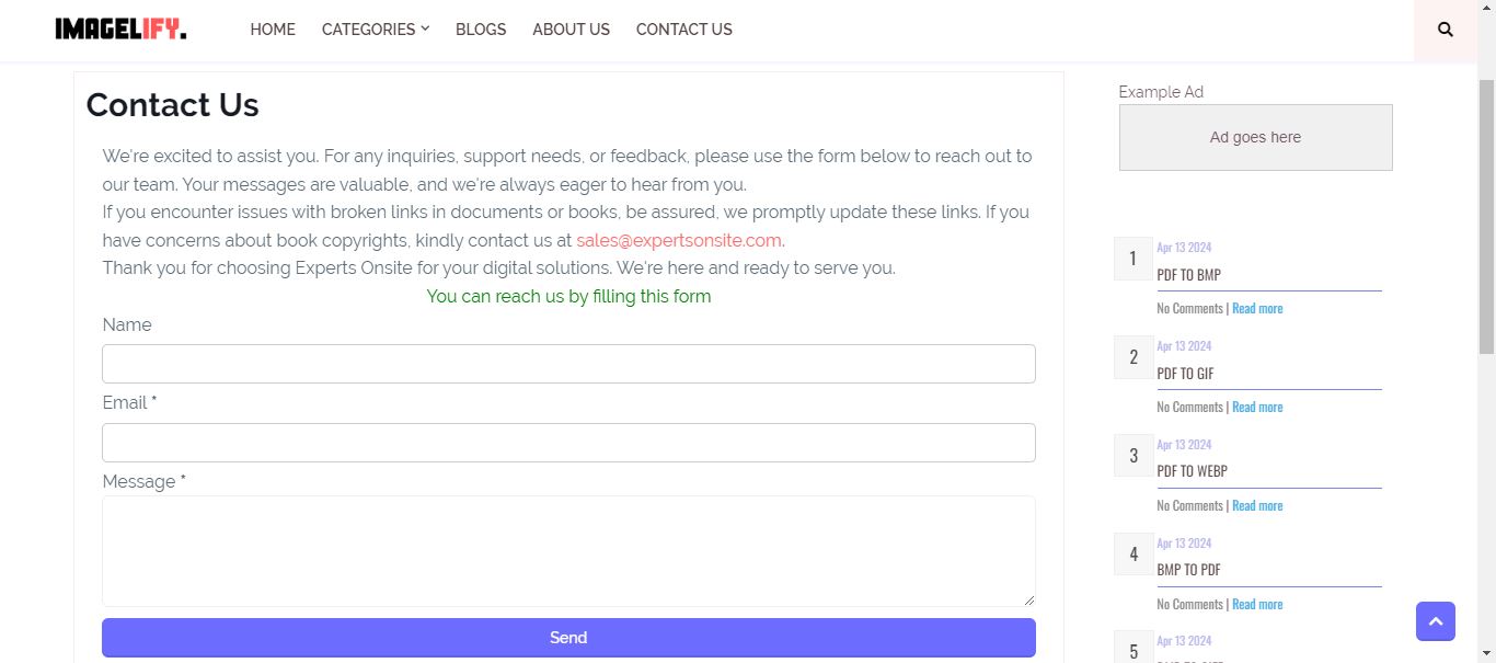 Imagify - Image Converter Blogger Script by Amanetali44 | CodeCanyon