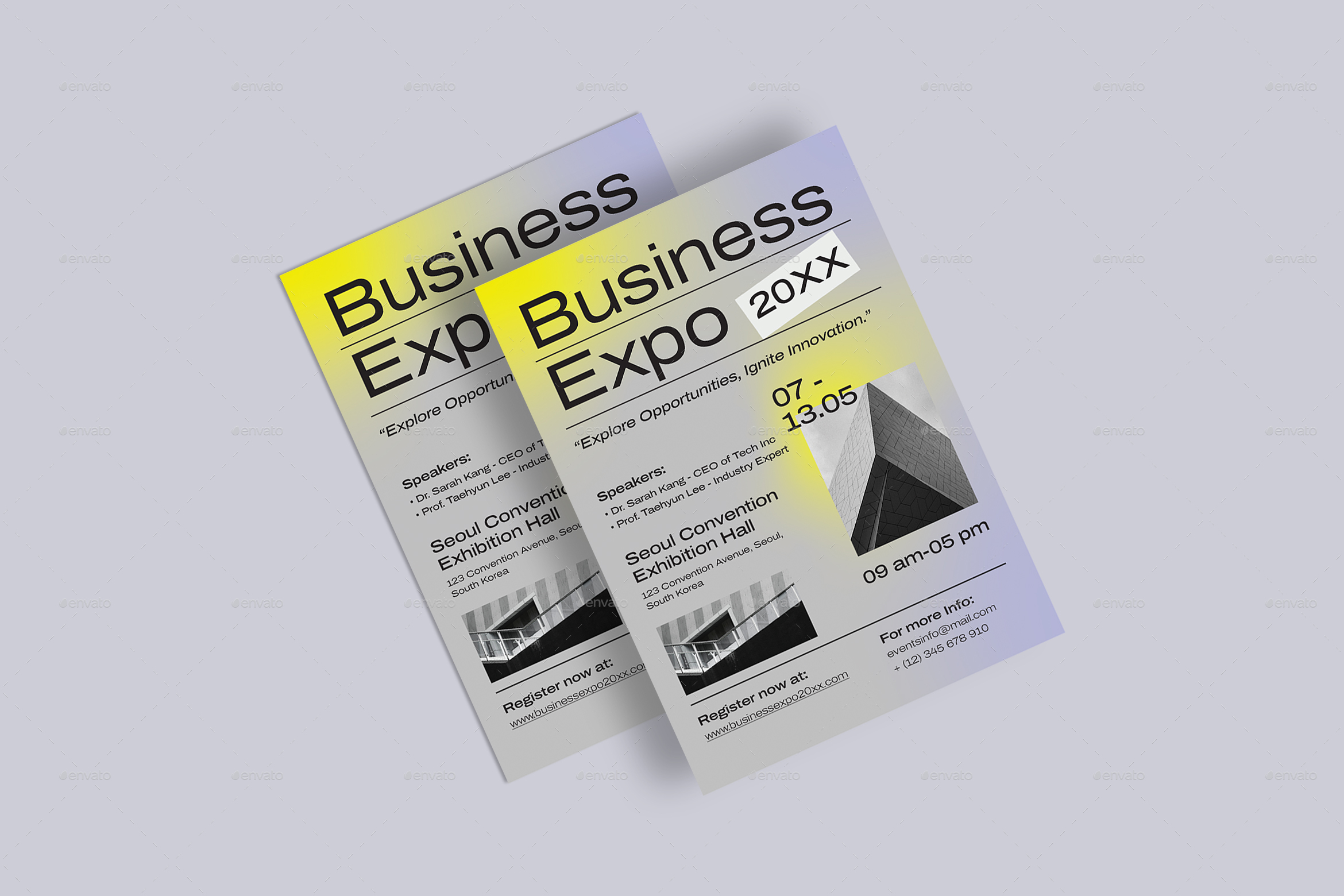 Business Expo Flyer Template, Print Templates | GraphicRiver