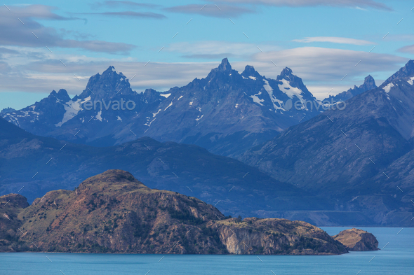 Lake General Carrera Stock Photo by Galyna_Andrushko | PhotoDune